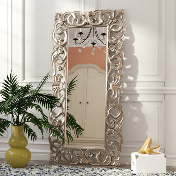 Willa Arlo Interiors Milbourn Traditional Rectangle Accent Mirror ...