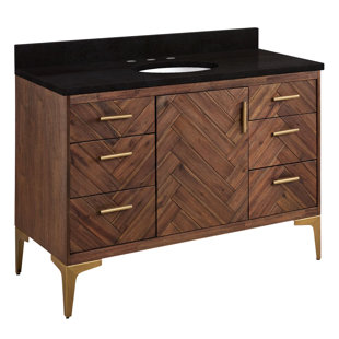Wayfair | Signature Hardware Bathroom Vanities You'll Love in 2022