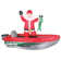 The Holiday Aisle® Fishing Santa Inflatable & Reviews | Wayfair