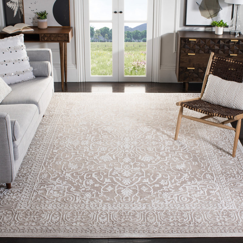 Laurel Foundry Modern Farmhouse Calidia Oriental Beige/Cream Area Rug ...