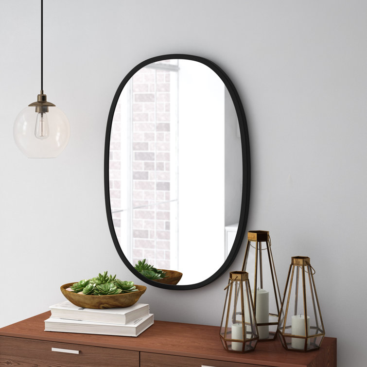 Umbra Hub Oval Rubber Wall Mirror & Reviews | Wayfair