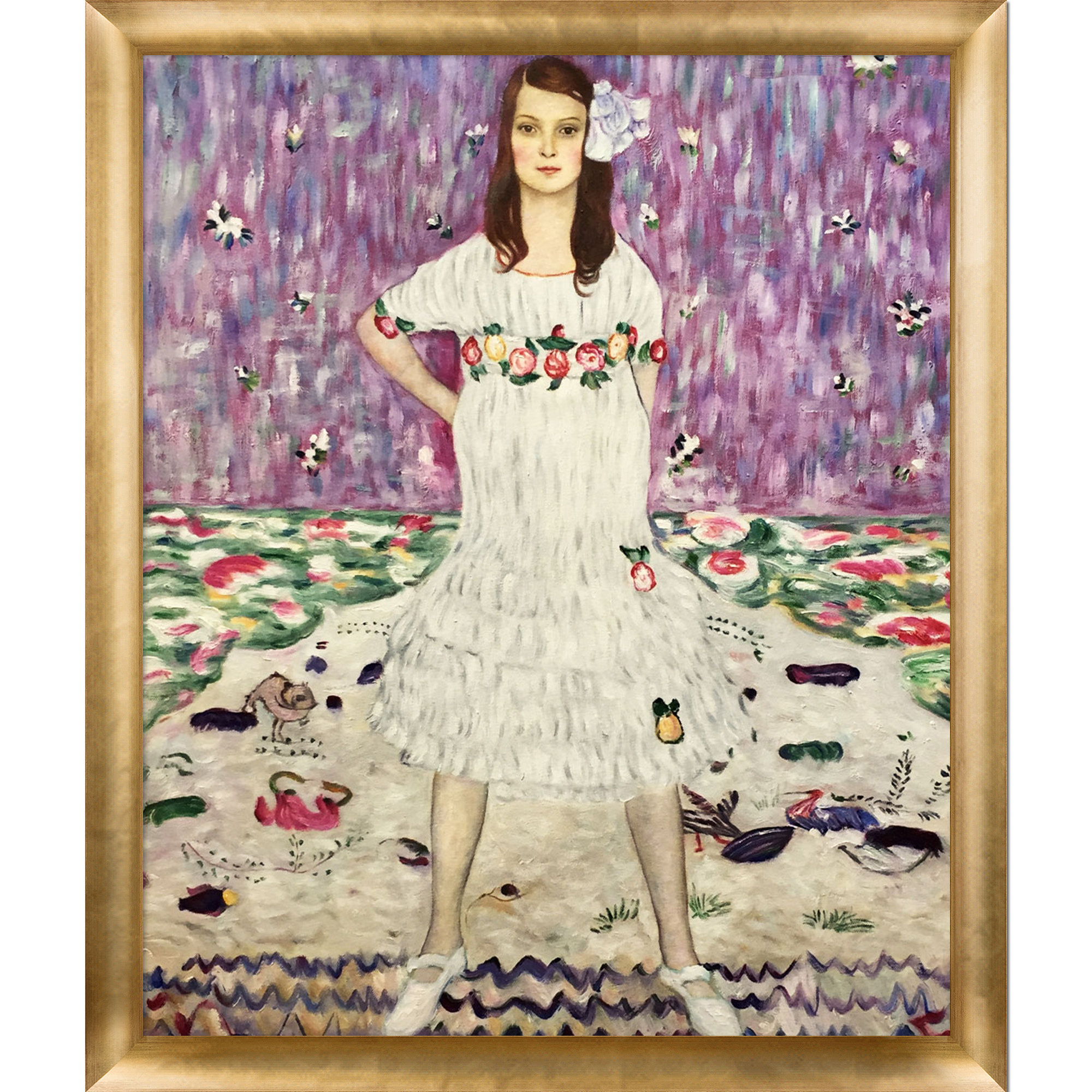 Vault W Artwork Portrait Of Mada Primavesi by Gustav Klimt - Picture ...