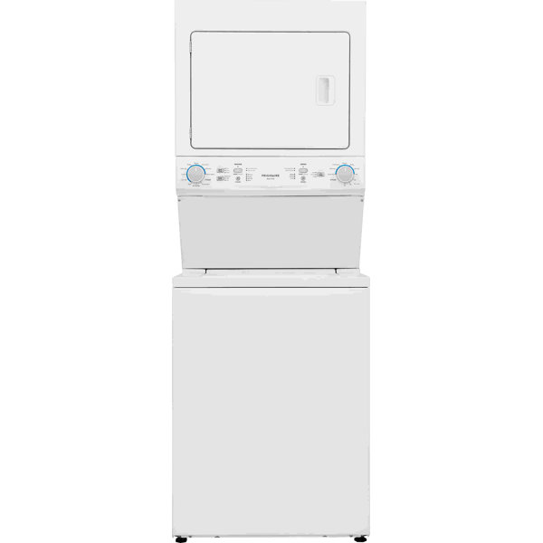 Frigidaire Laundry Center with 3.9 Cubic Feet Front Load Washer and 5.5 ...