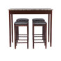 Winston Porter Loria 4 - Person Counter Height Dining Set & Reviews ...