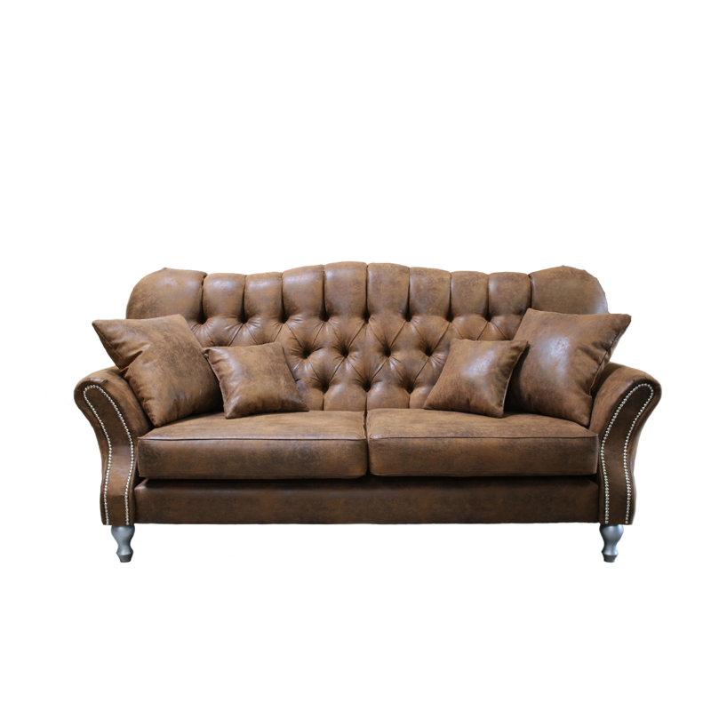 Williston Forge Shepha 2 Seater Chesterfield Sofa | Wayfair.co.uk
