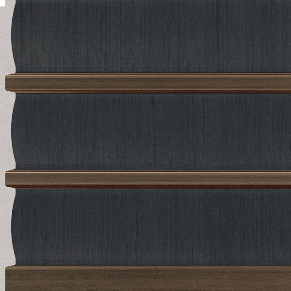 17 Stories Layleigh 20 cm x 285 cm Shiplap Wall Paneling in Navy Blue ...