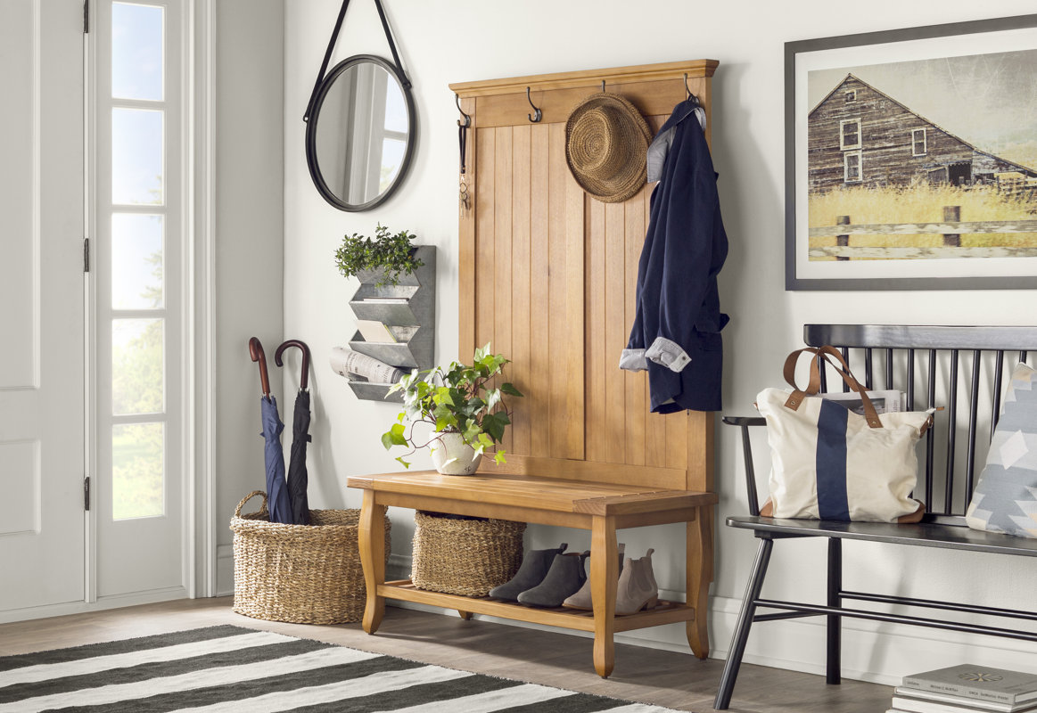 Modern Farmhouse Foyer Design Photo by Joss & Main