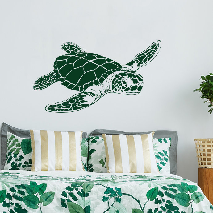Bay Isle Home Sea Turtle Wall Decal & Reviews | Wayfair