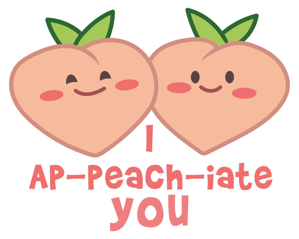 Trinx Peach Wall Decal | Wayfair