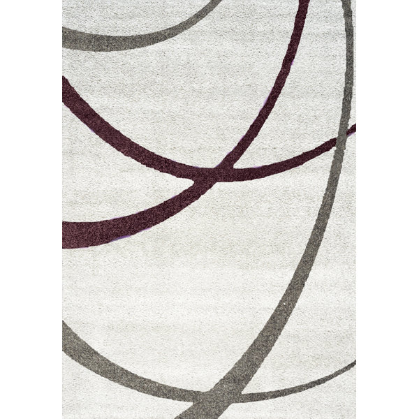 Kalora Boulevard Grey; Plum Rug - Wayfair Canada