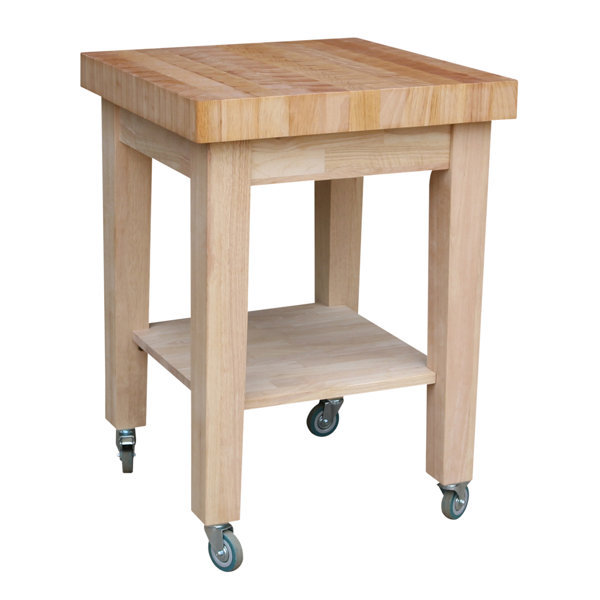 Small-butcher-block-cart | Wayfair