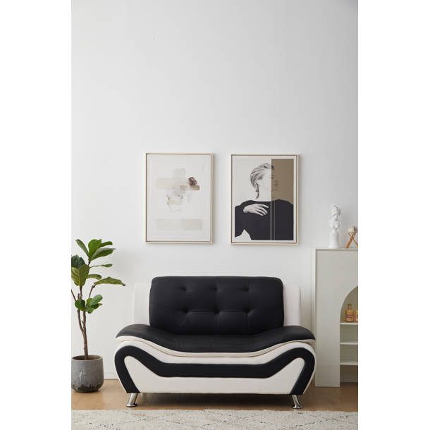 Wrought Studio Bexton Vegan Leather Armchair & Reviews | Wayfair