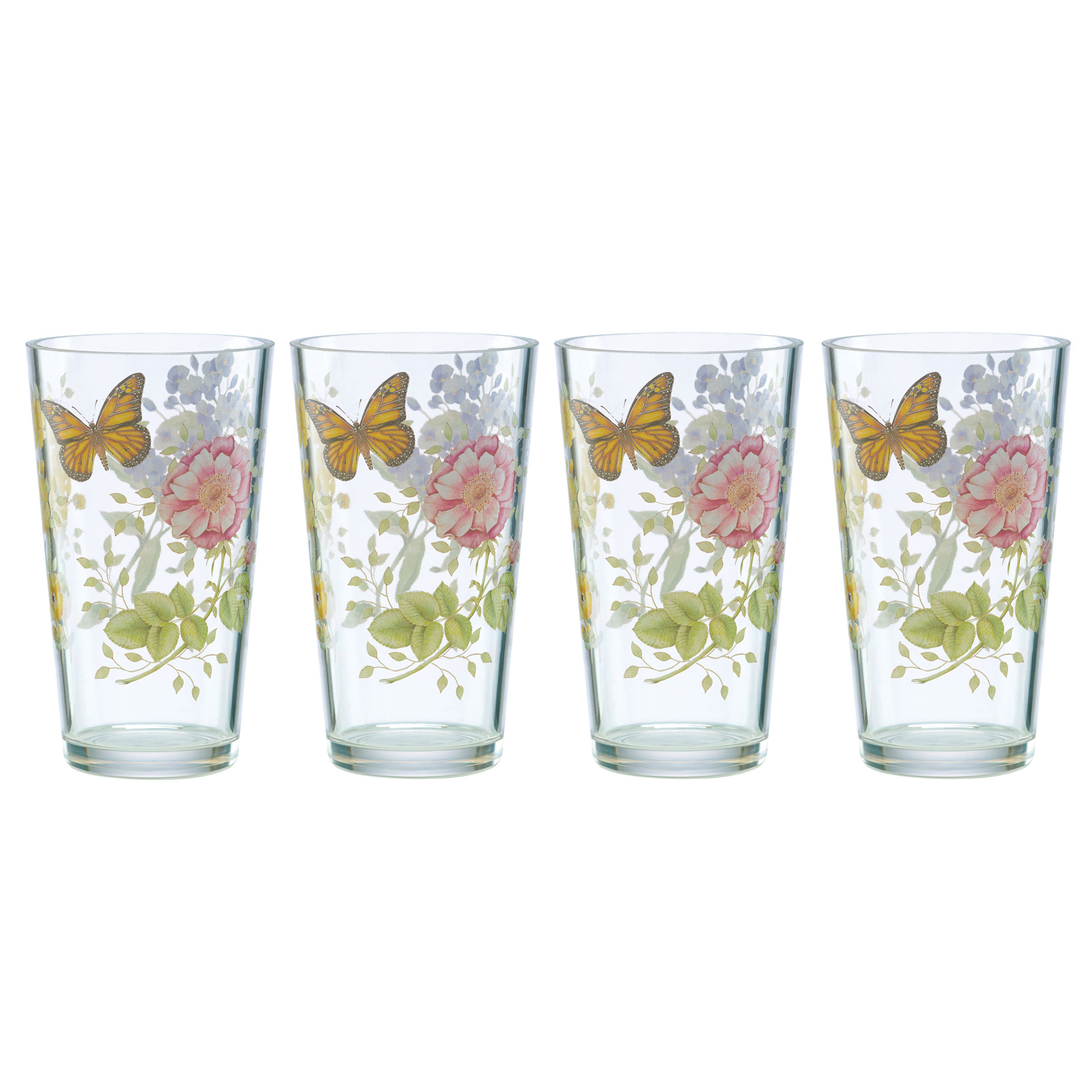 Lenox Meadow 24 Oz Acrylic Drinking Glass And Reviews Wayfair