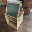 Guidecraft Kids Desk to Easel Art Cart & Reviews | Wayfair