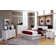 Latitude Run® Jessica Bedroom Set With Nightstand Panels White | Wayfair