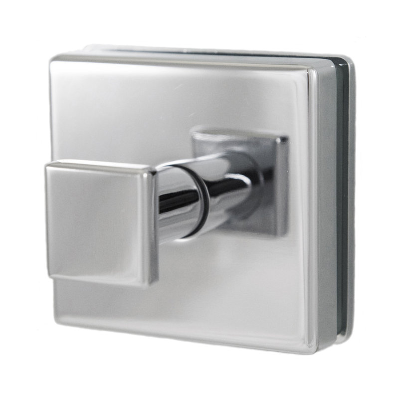 PreferredBathAccessories Glass Mounted Robe Hook & Reviews | Wayfair