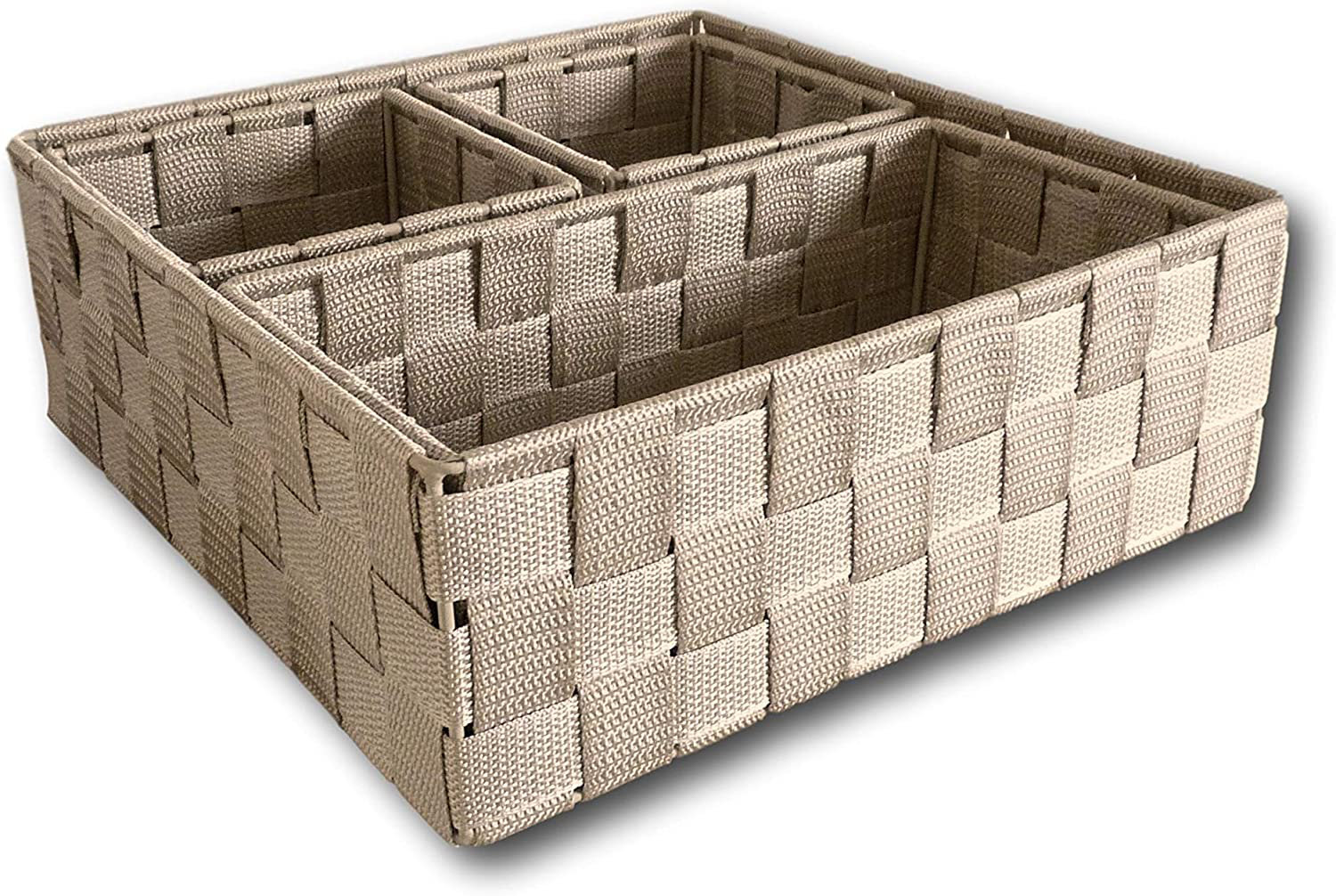 UrbanDesign 4 Piece Fabric Basket Set | Wayfair