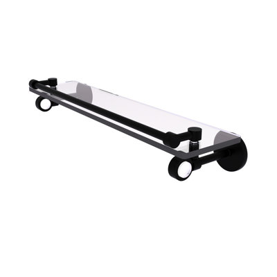 Black Glass Wall & Display Shelves You'll Love in 2020 | Wayfair