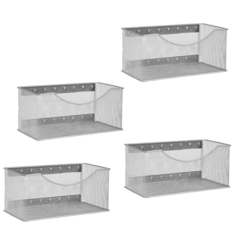 Rebrilliant Office Supply Organizer Wire Mesh Basket | Wayfair