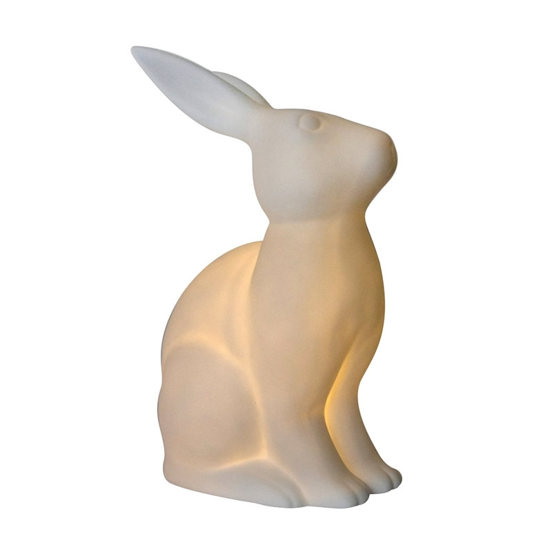 Harriet Bee Drakes Bunny 10.43" Figurine Novelty Light & Reviews | Wayfair