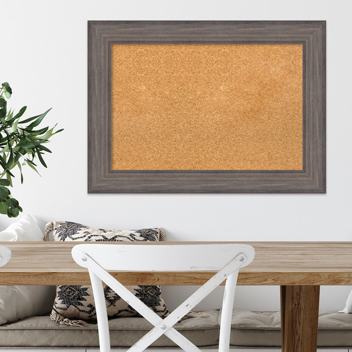Gracie Oaks Wall Mounted Bulletin Board | Wayfair