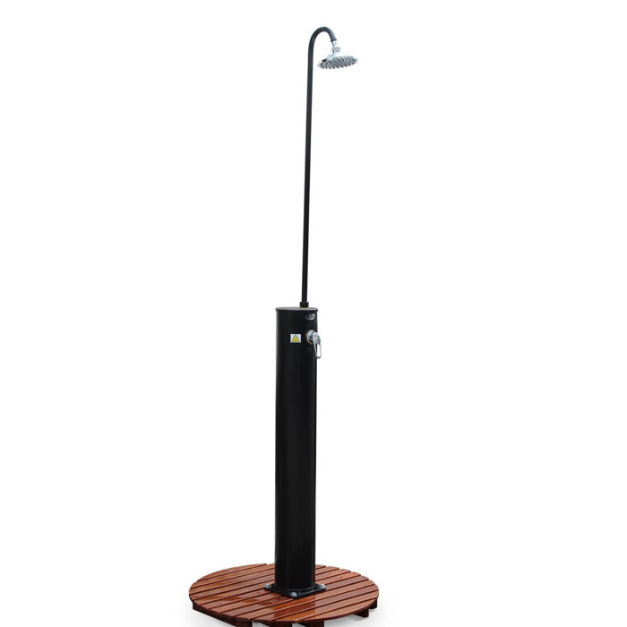 Symple Stuff Pluvia Freestanding Outdoor Shower | Wayfair.co.uk