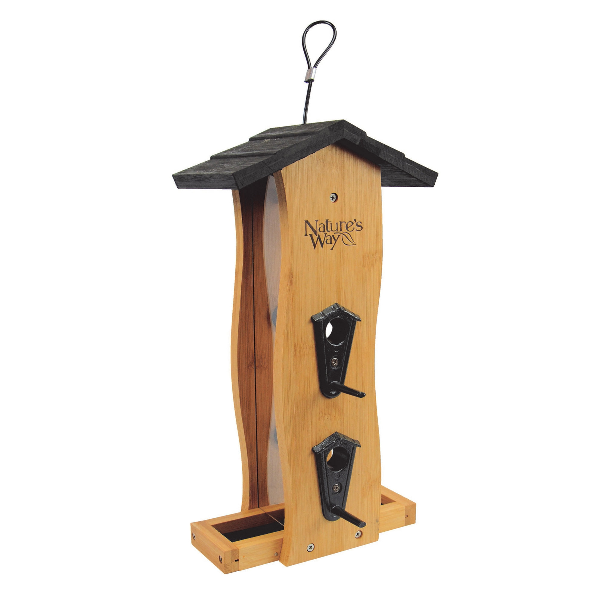Nature's Way Vertical Wave Hopper Bird Feeder | Wayfair