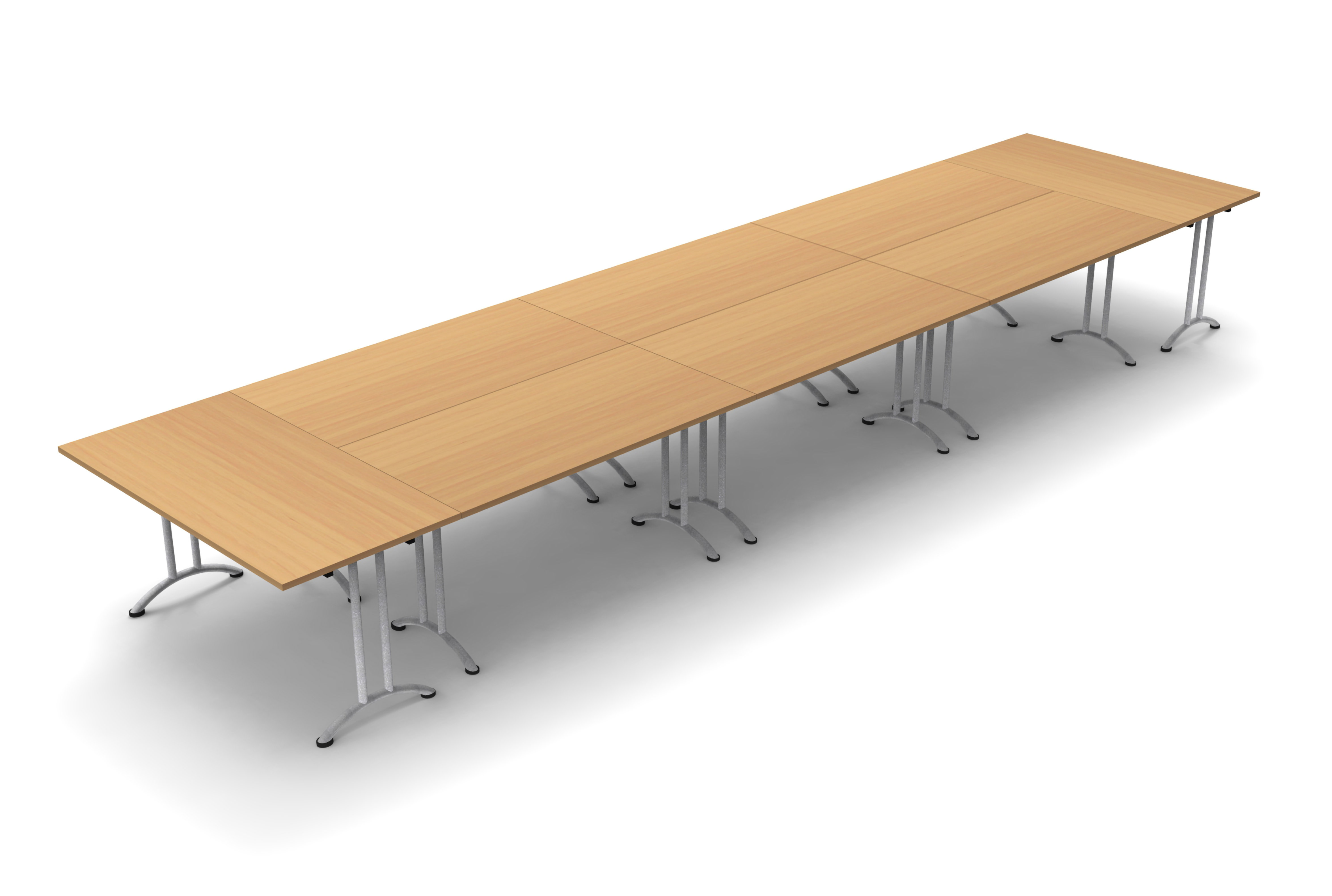 Inbox Zero 18 Person Conference Meeting Tables Complete Tables Set ...