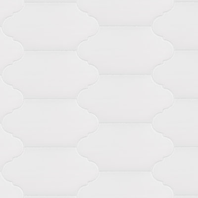 Merola Tile Textile Provenzal 6" x 13" Porcelain Patterned Wall & Floor ...