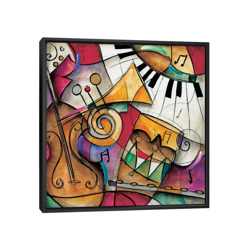 Bless international Jazz It Up I by Eric Waugh - Gallery-Wrapped Canvas ...