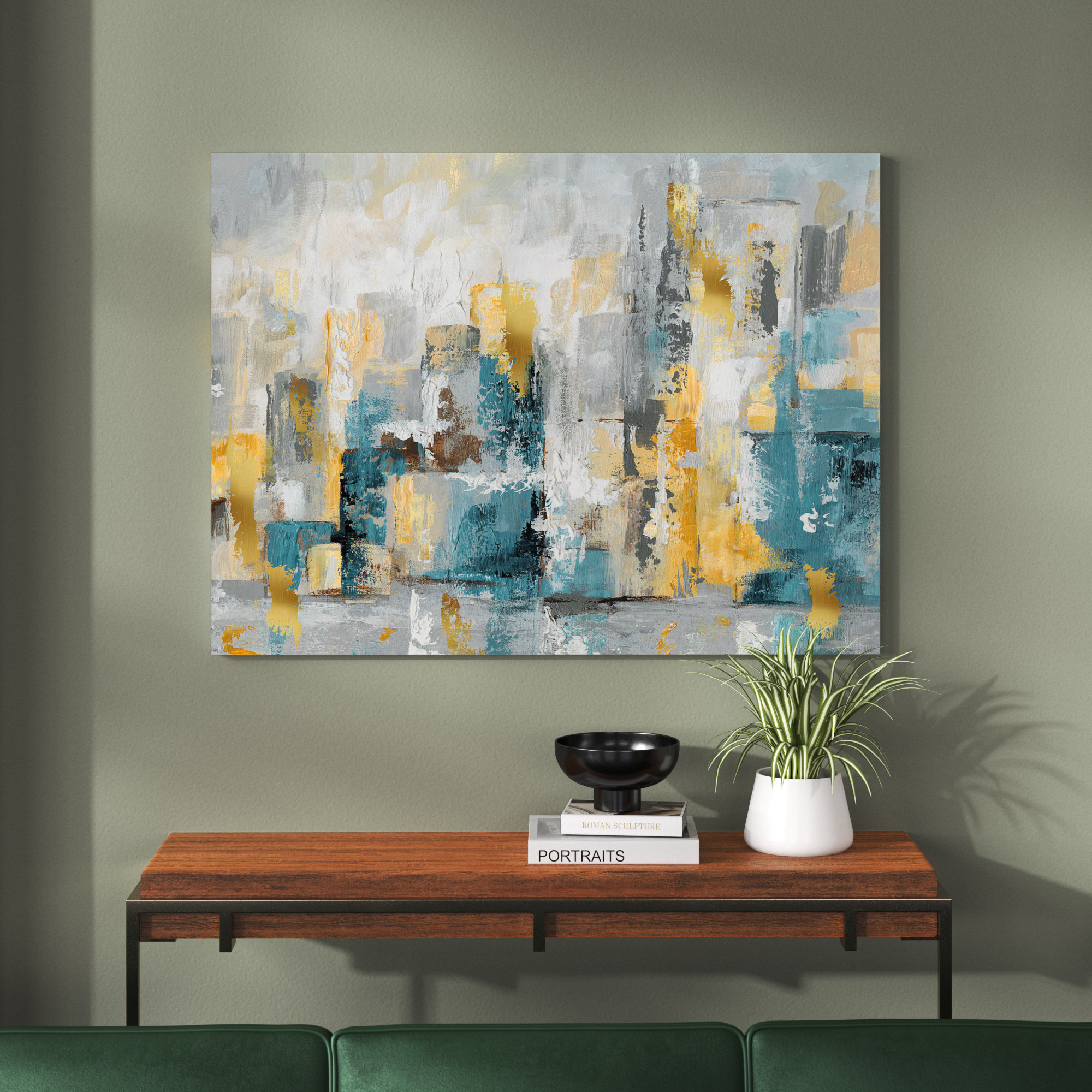Wade Logan® City Views I - Painting on Canvas & Reviews | Wayfair