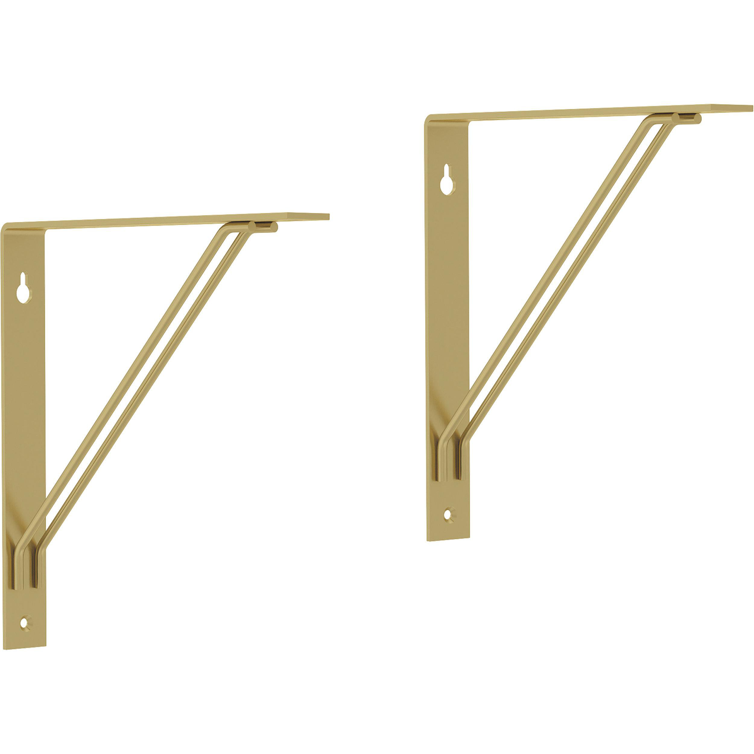 Franklin Brass Double Wire Shelf Brackets | Wayfair
