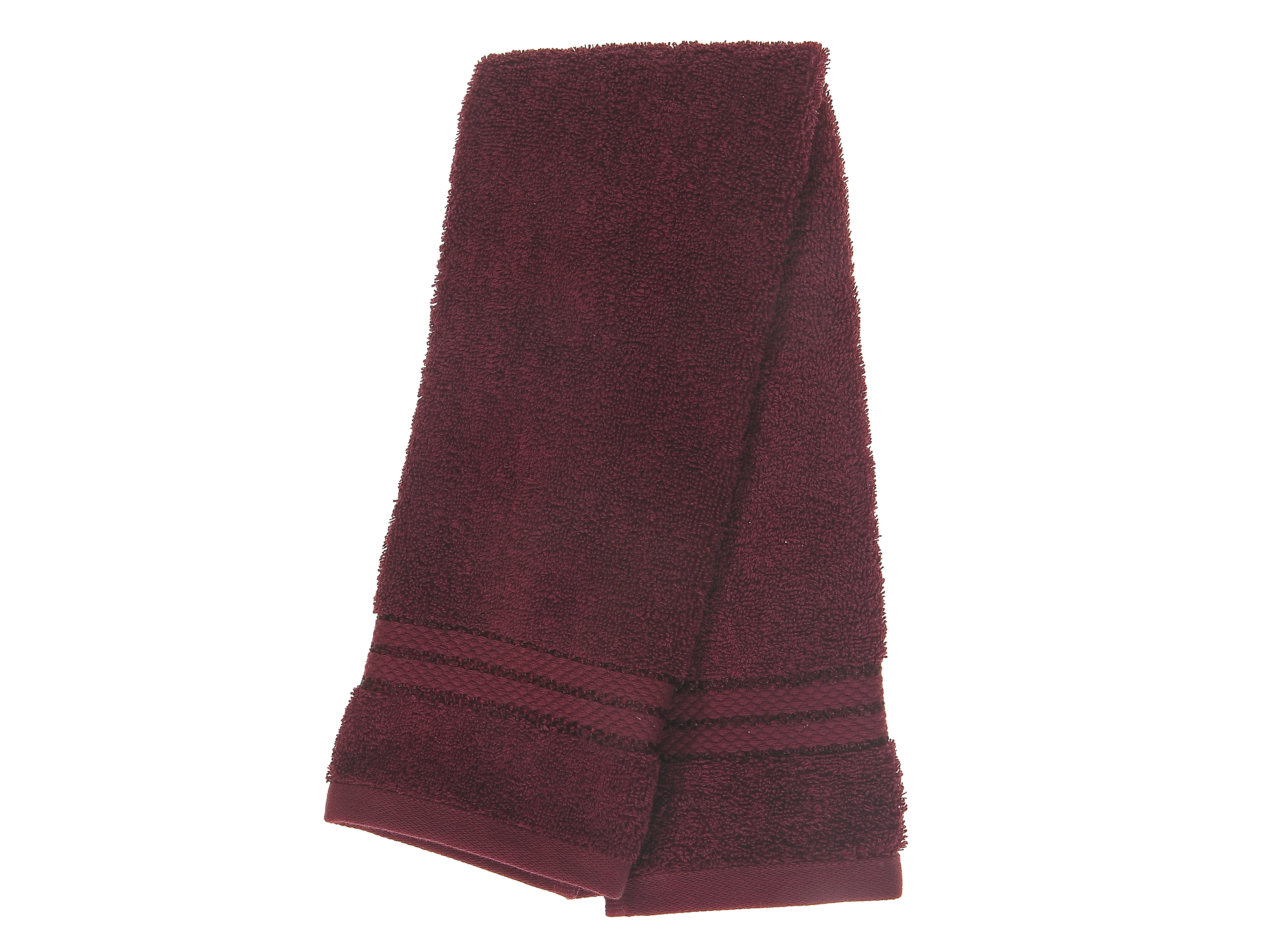 Latitude Run® Khatra Hand Towel (16 X 27) (Burgundy) - Set Of 6 ...