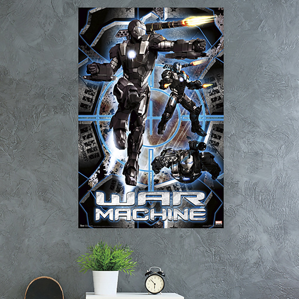 Trends International Iron Man 2 - War Machine Paper Print | Wayfair