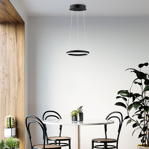 AllModern Cary 2 - Light Dimmable LED Geometric Chandelier | Wayfair