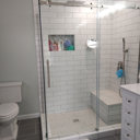 DreamLine Enigma Air 60.38" W x 34.75" D x76" H Frameless Rectangle ...