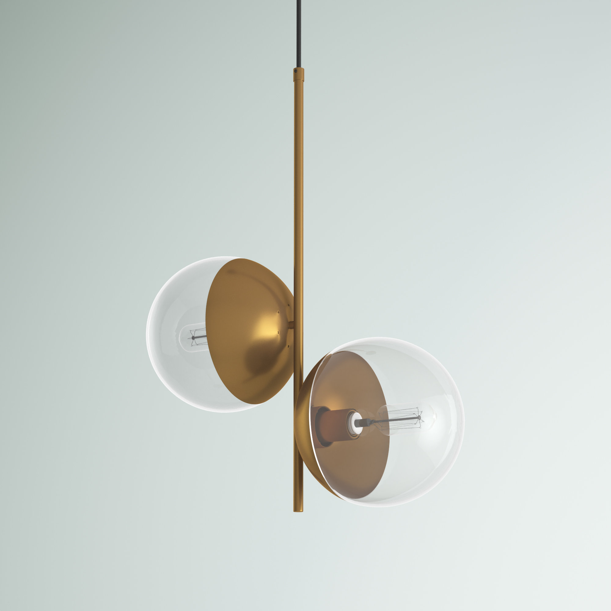 Mercury Row® Yearby Dimmable Globe Chandelier & Reviews | Wayfair