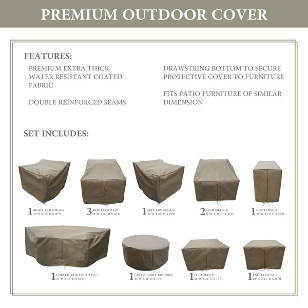 kathy ireland Homes & Gardens by TK Classics Water Resistant ...