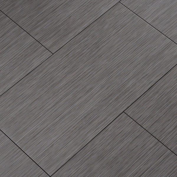 MSI Focus Graphite 12 x 24 Porcelain Fabric Look Field Tile & Reviews ...