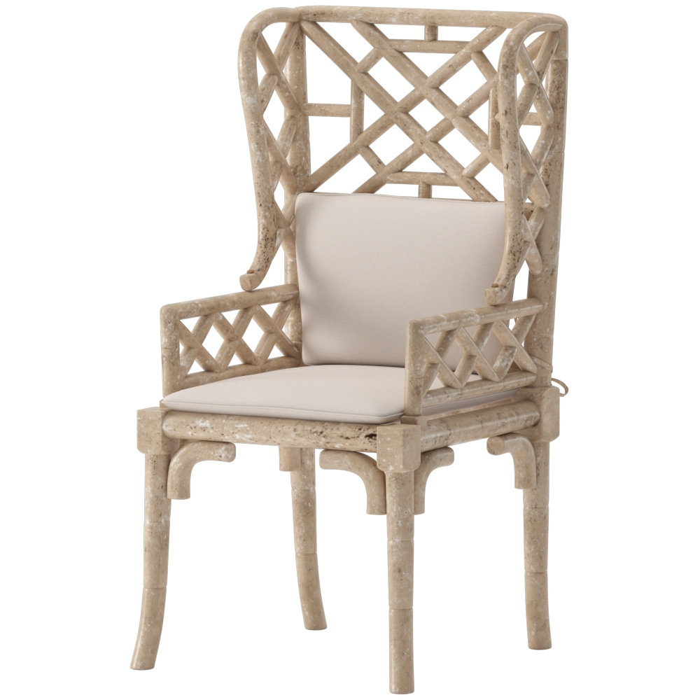 Bay Isle Home Constantia Upholstered Wingback Chair | Wayfair