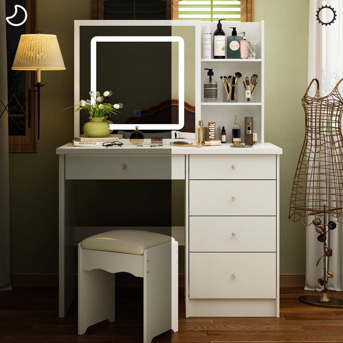 Latitude Run® Nafni Vanity & Reviews | Wayfair