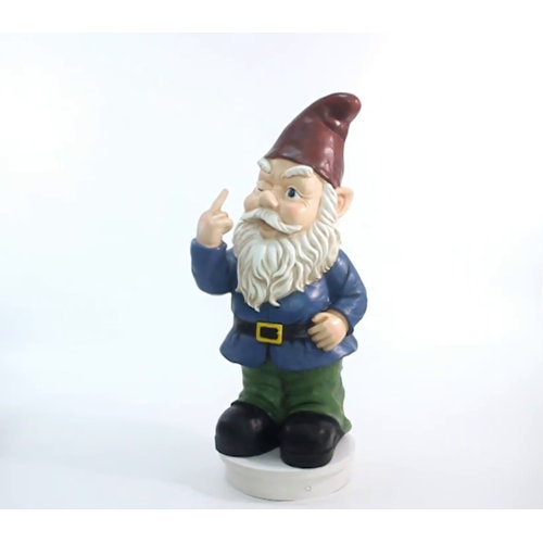 Hi-Line Gift Ltd. Winking Gnome Statue & Reviews | Wayfair