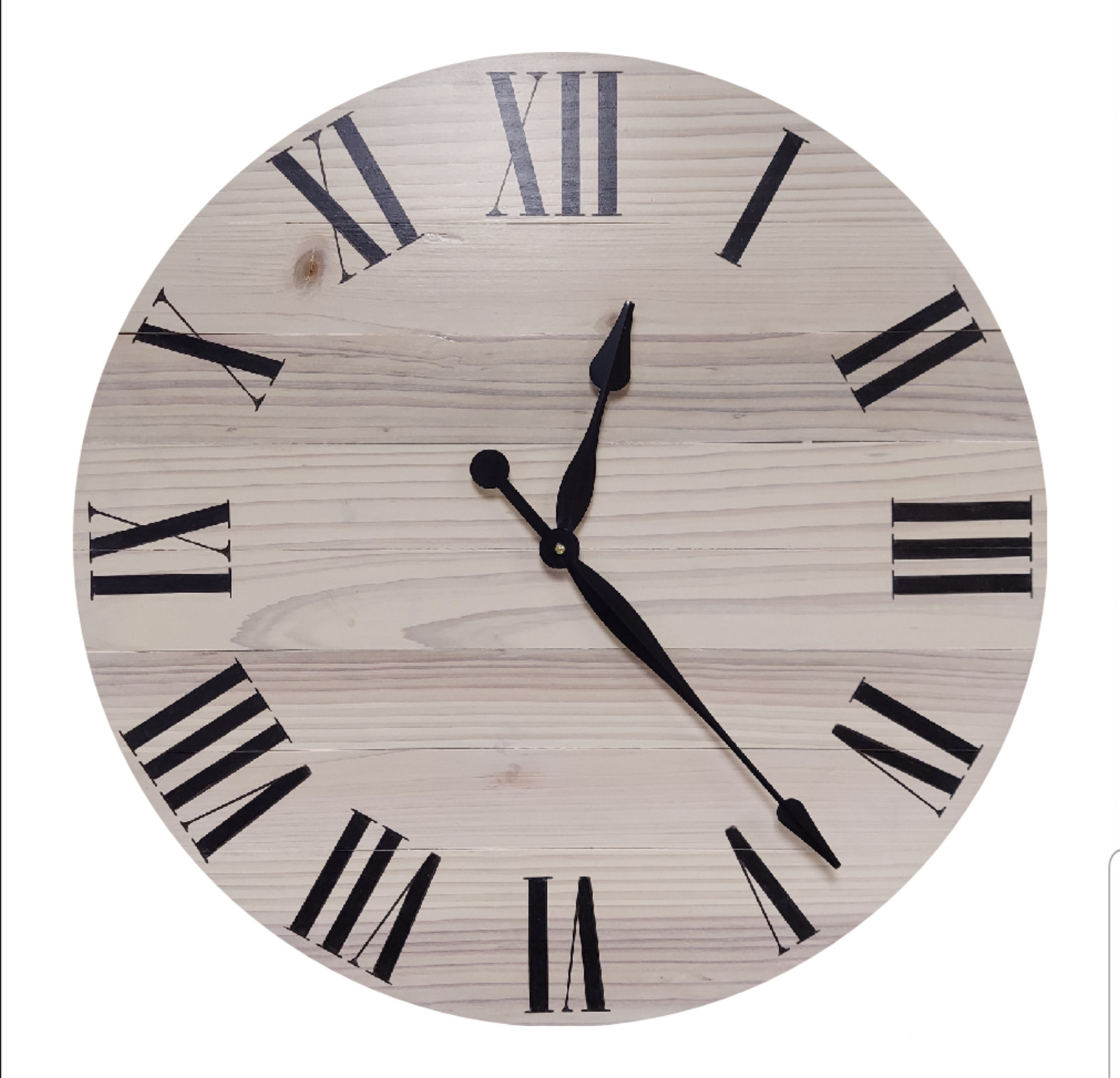 Gracie Oaks Mandish Wood Wall Clock | Wayfair