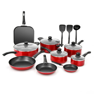 Wayfair | Red Cookware Sets| Up to 65% Off Until 11/20 | Wayfair