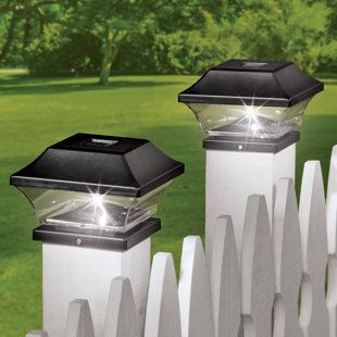 Wayfair | Fence Post Lights