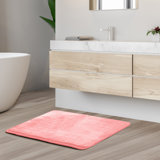 Wayfair | Pink Bath Rugs, Mats & Bathrooms You'll Love in 2022