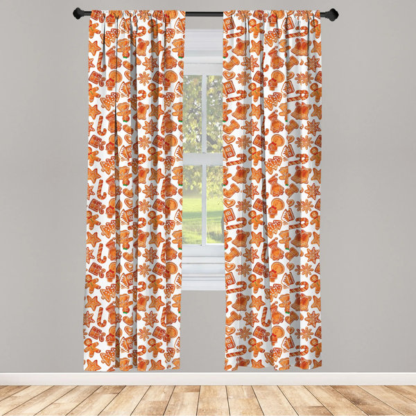 Gingerbread-curtains | Wayfair