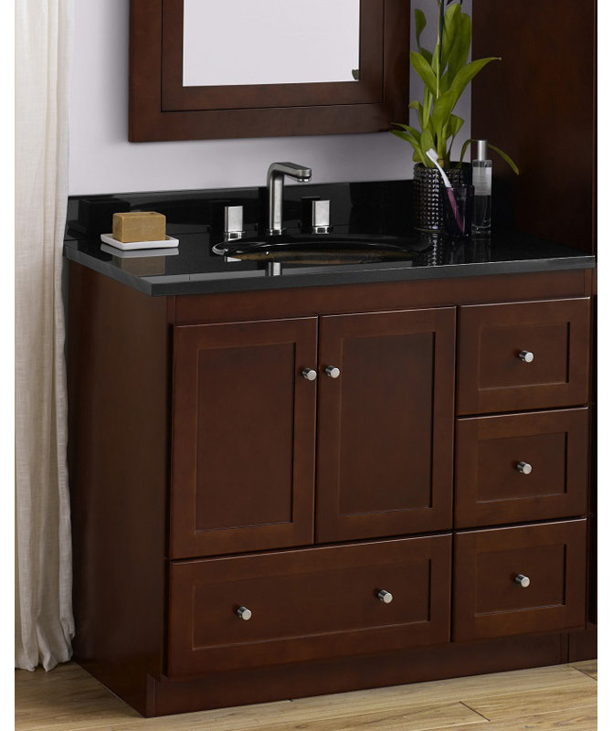 Ronbow Shaker 36" Single Bathroom Vanity Base Only | Wayfair