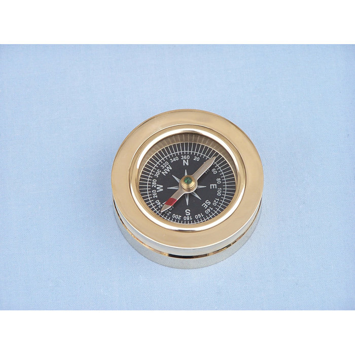 Breakwater Bay Ceylon Paperweight Compass with Rosewood Box & Reviews ...