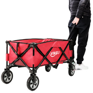 Winado Collapsible Steel Frame Wagon Cart | Wayfair